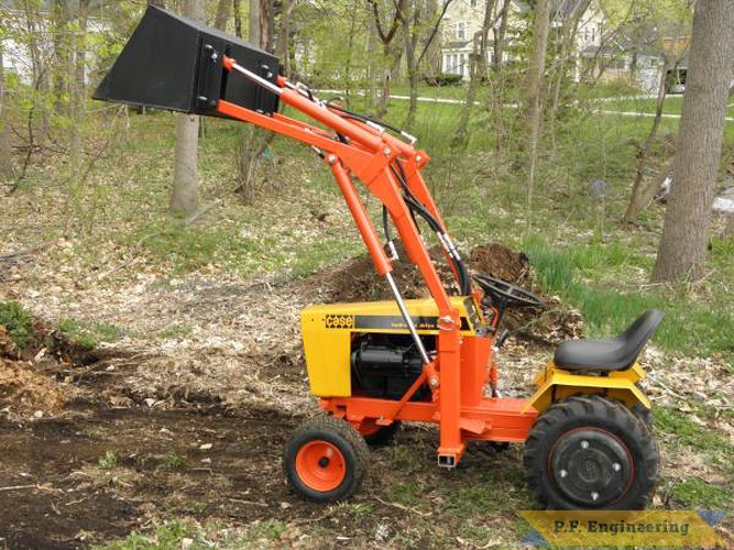Garden Tractor Mini Backhoe Plans | Fasci Garden