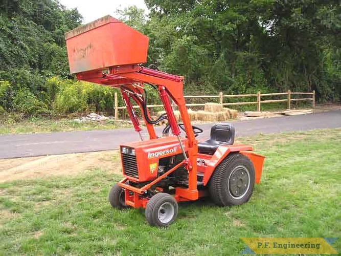 Case 446 Garden Tractor With Loader | Fasci Garden